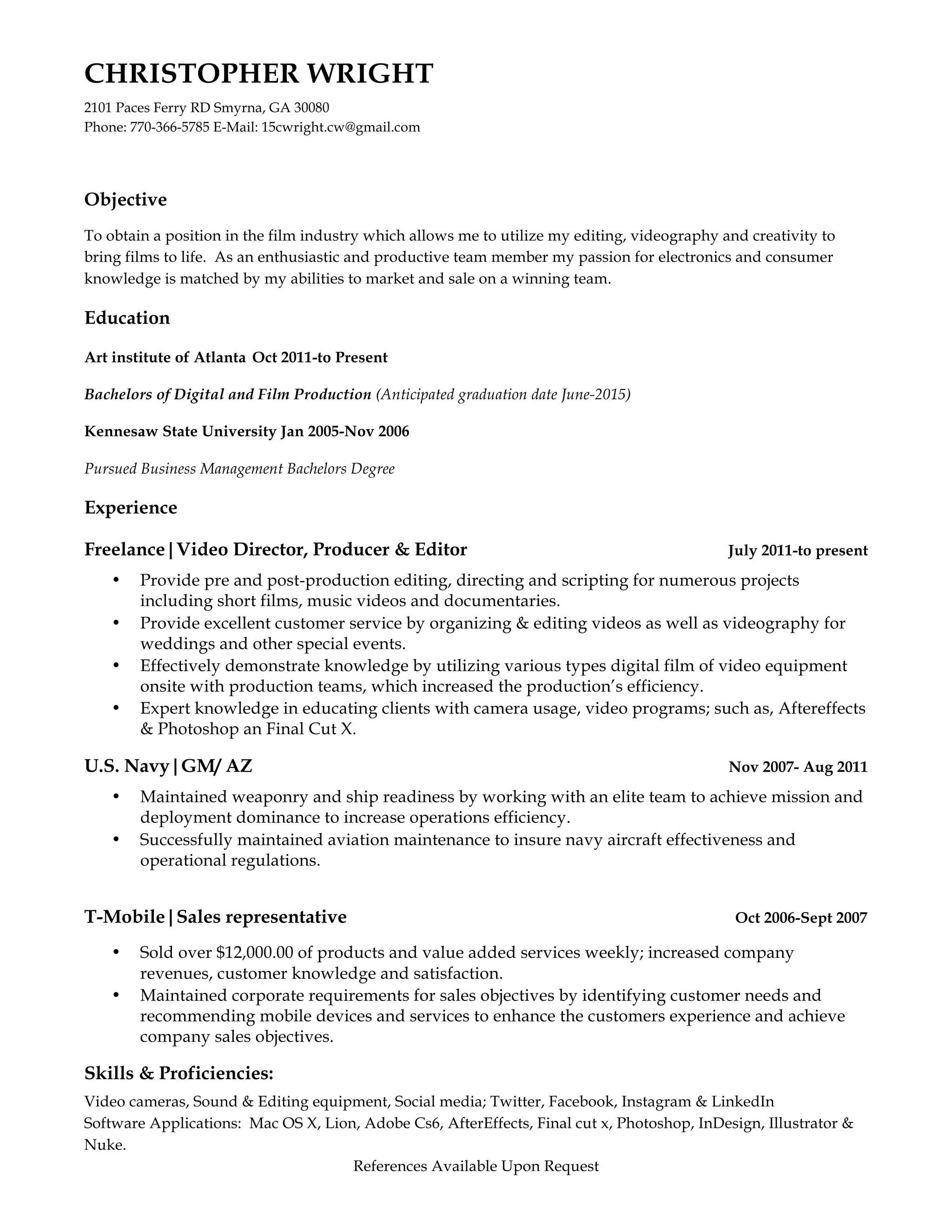 resume5.1 | PDF