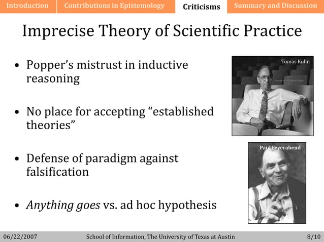 Popper | PDF | Physics | Science