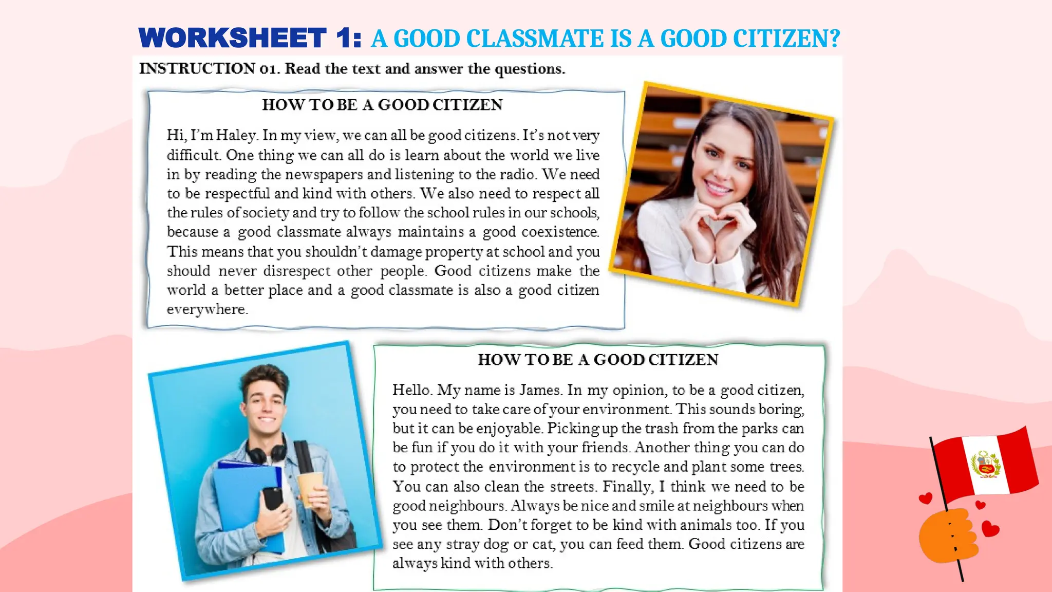 A GOOD CLASSMATE IS A GOOD CITIZEN.pptx1 | PPT