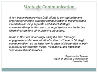 STRATCOM Leeds PRESENT | PPTX