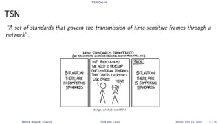 Time Sensitive Networking in the Linux Kernel | PDF