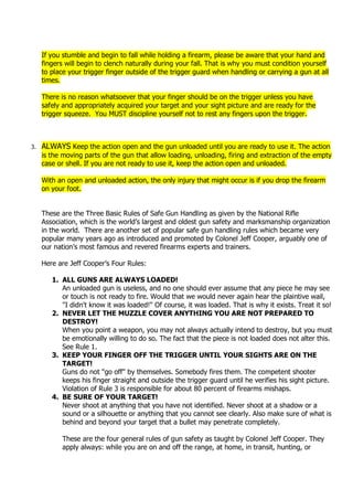 A-Complete-Look-at-Gun-Safety | PDF