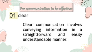 The Effects of Communication in Public Relation | PPTX