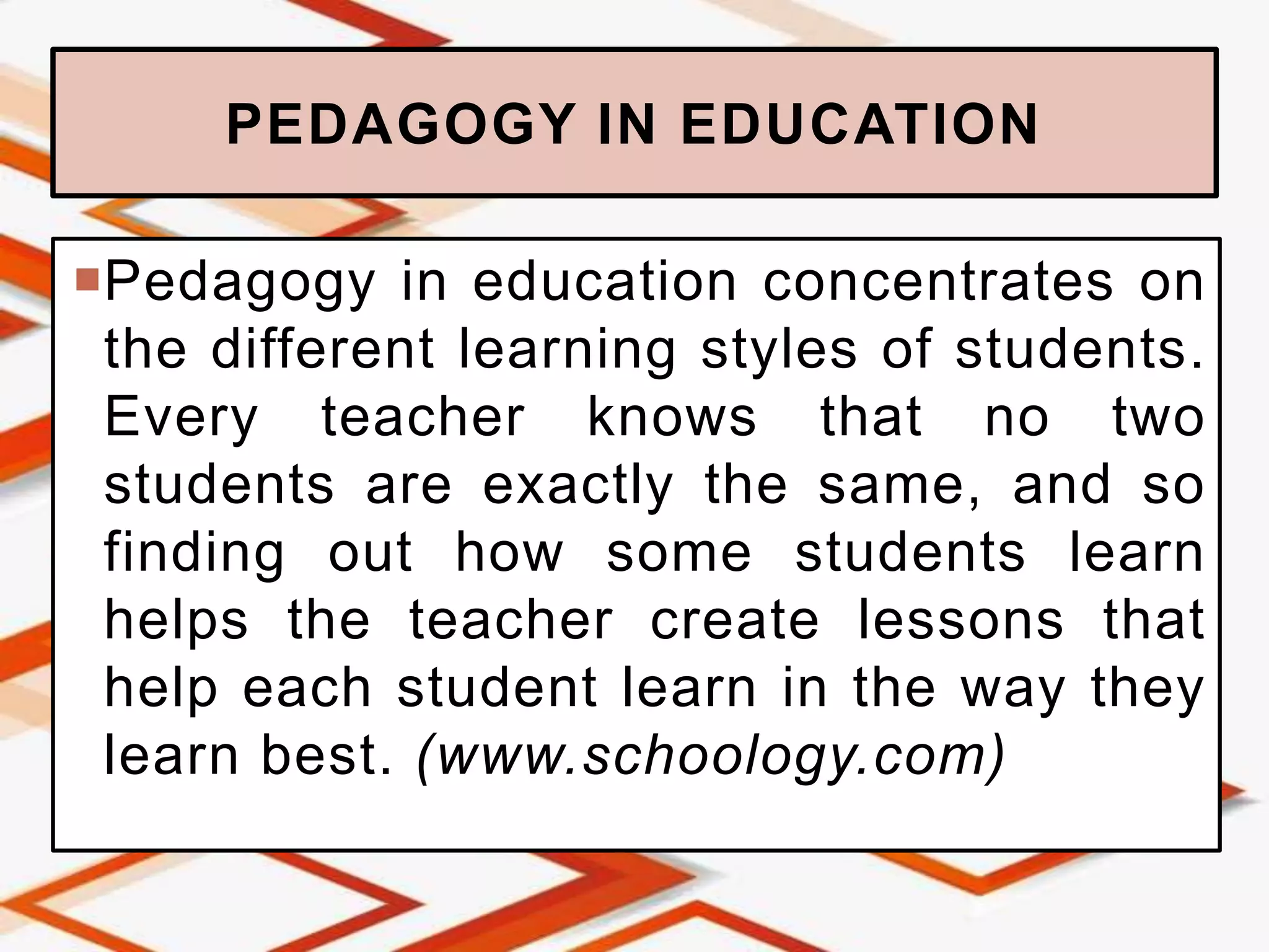Trends in Methodology and Pedagogy in Tech-Voc Education | PPT