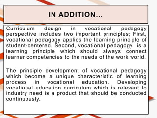 Trends in Methodology and Pedagogy in Tech-Voc Education | PPTX