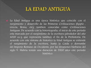 Edad antigua | PDF