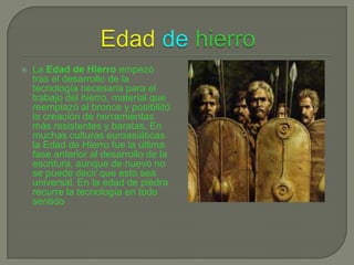 Edad de hierro | PPTX