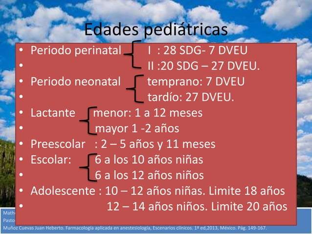 Edades pediatricas, anatomia y fisiologia neonato | PPTX