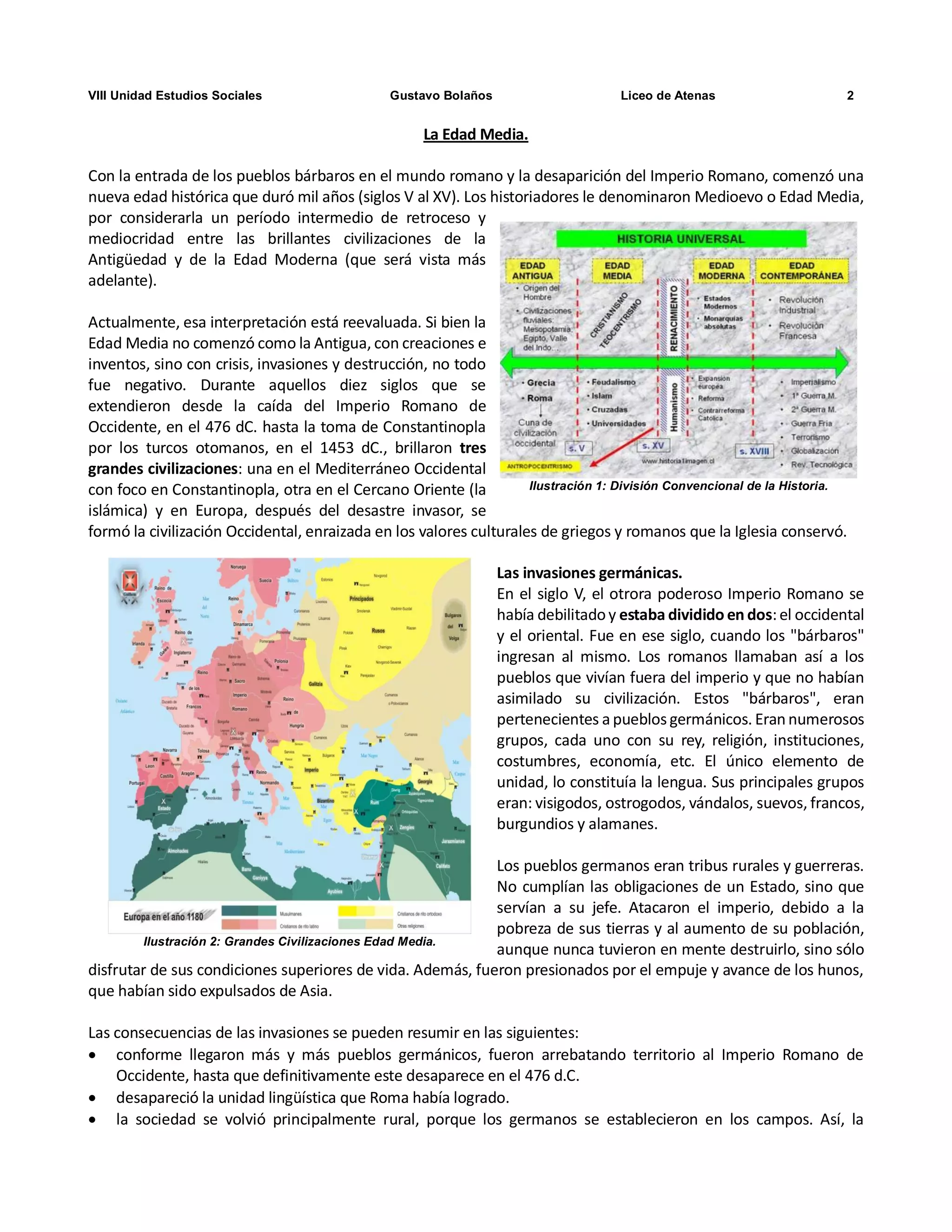 Las Sociedades Medievales. | PDF