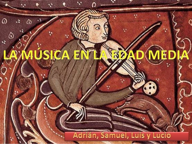 Edad media canto monódico