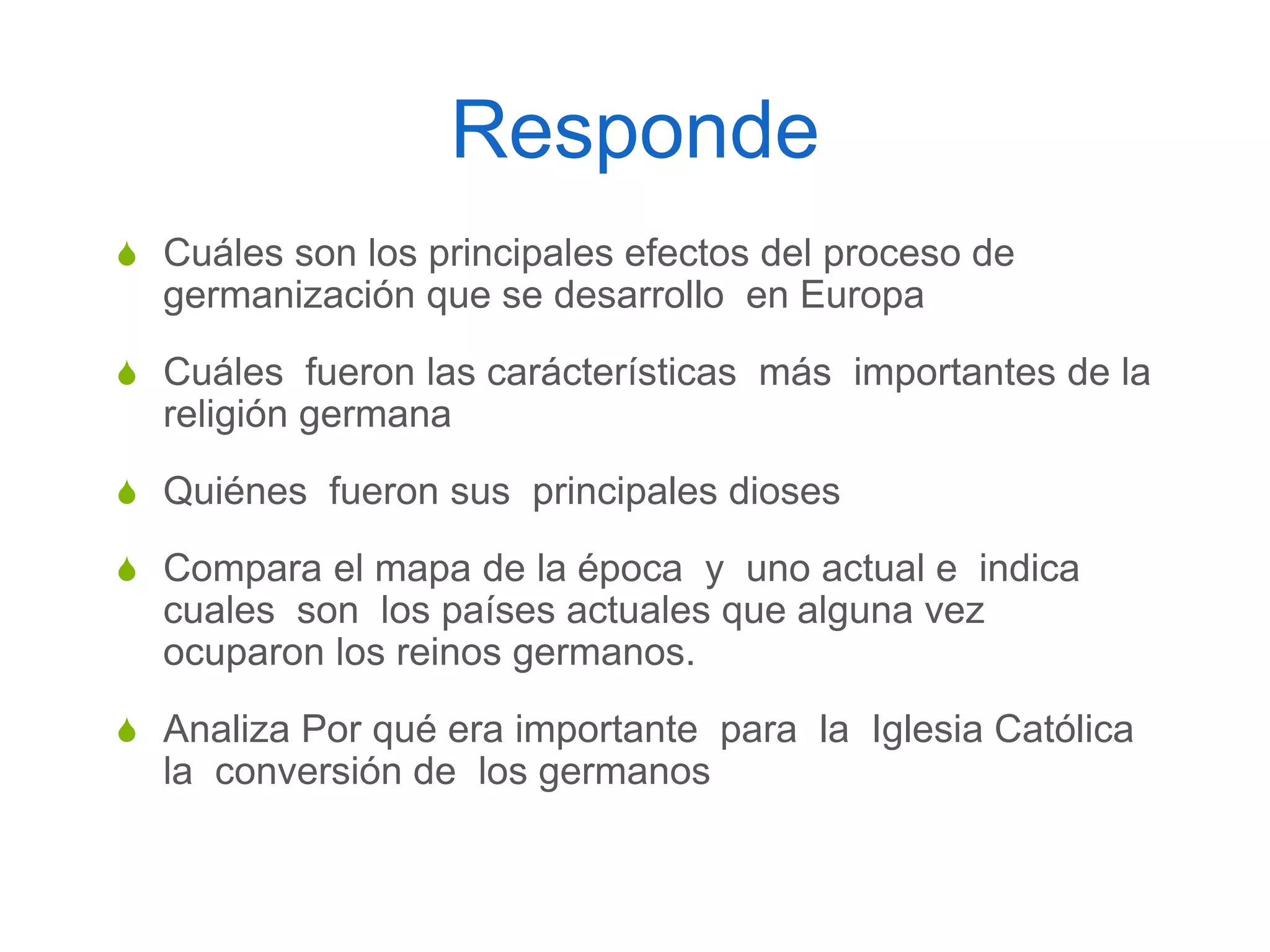Edad media germanos | PPT