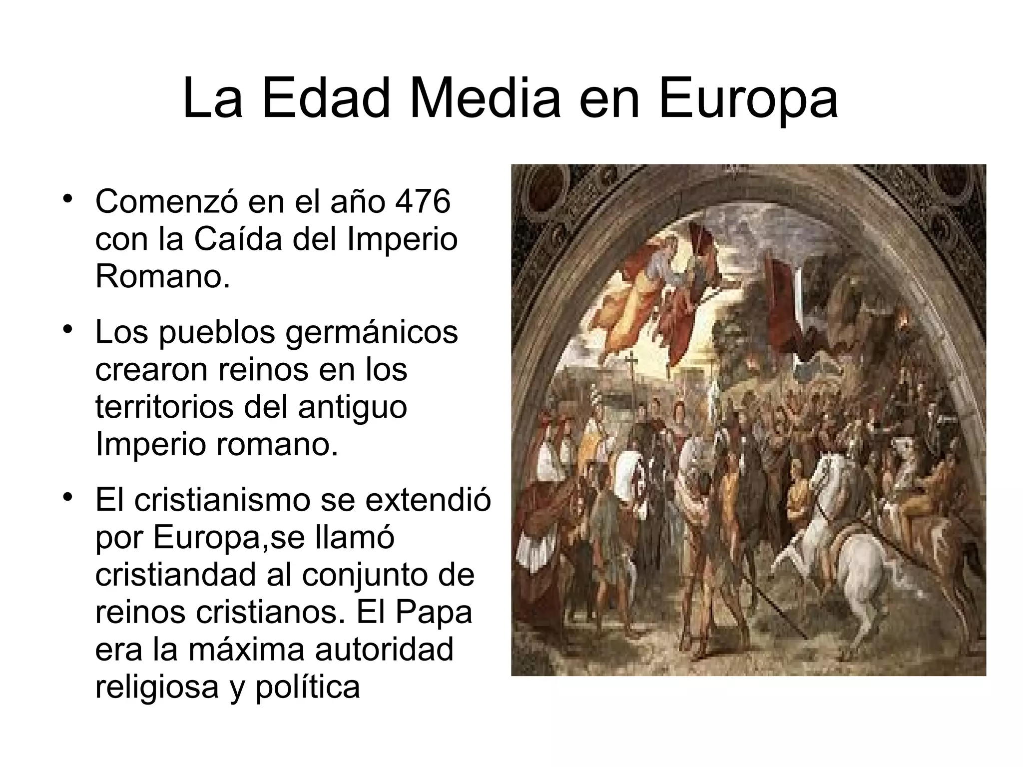 Edad media y modern gema | PPT
