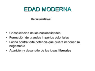 Edad moderna | PPT