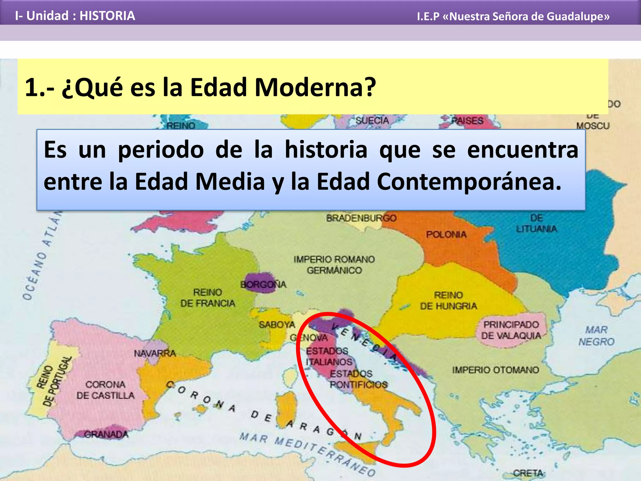 Edad moderna | PPT