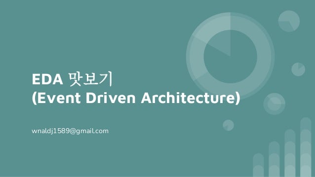 EDA 맛보기 (Event Driven Architecture) | PPT