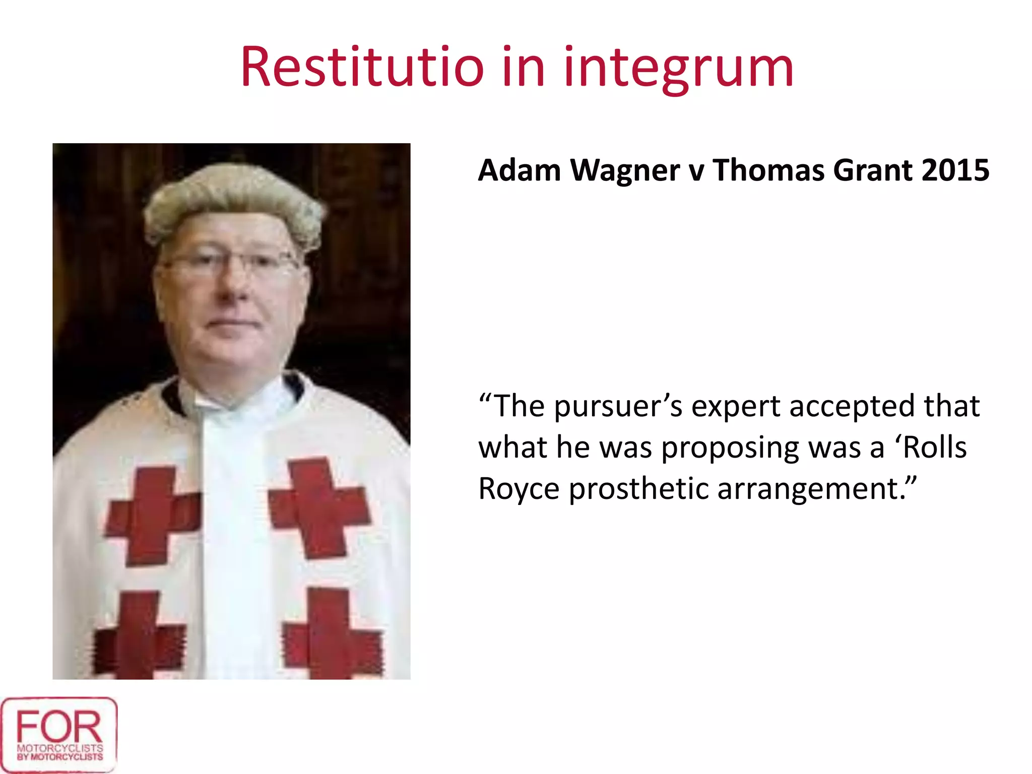 EDAM Presentation - 'Restitutio ad Integrum' | PPTX
