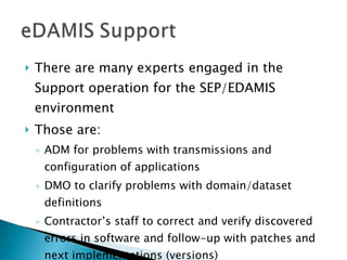 Edamis Web Portal functionality | PPT
