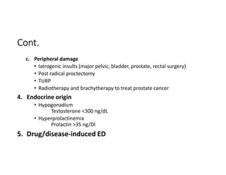 Erectile Dysfunction and Benign Prostate Hyperplasia | PDF | Sexual ...