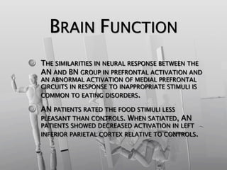 Eating Disorders And The Brain | PDF