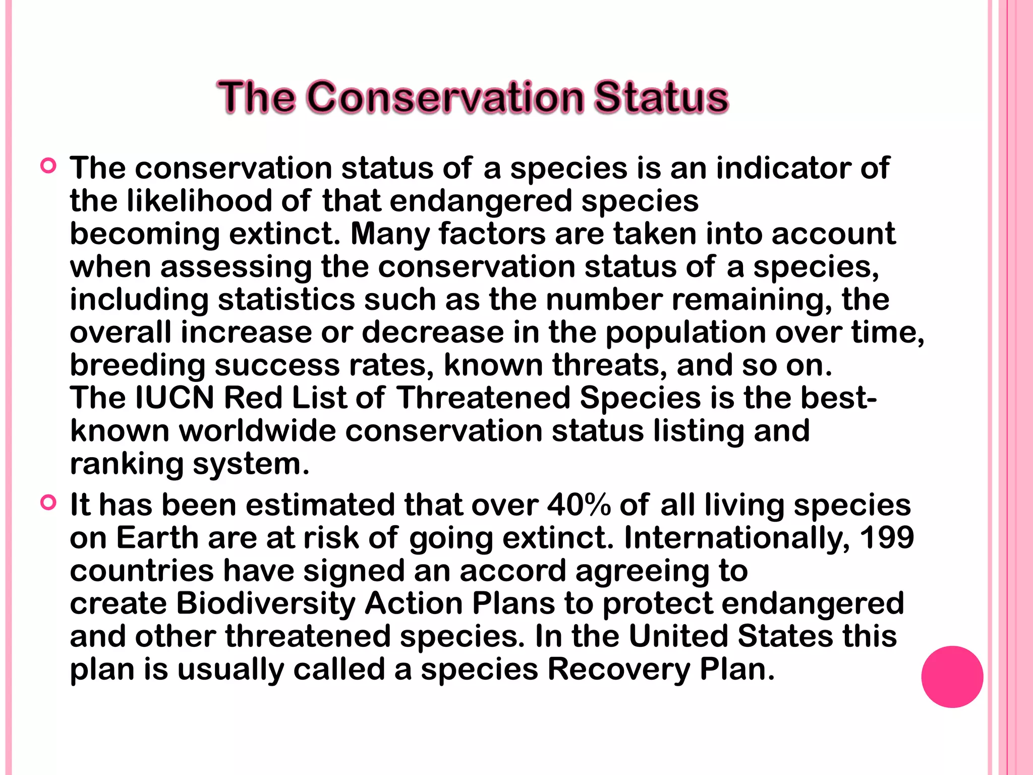 Edangered species | PPT