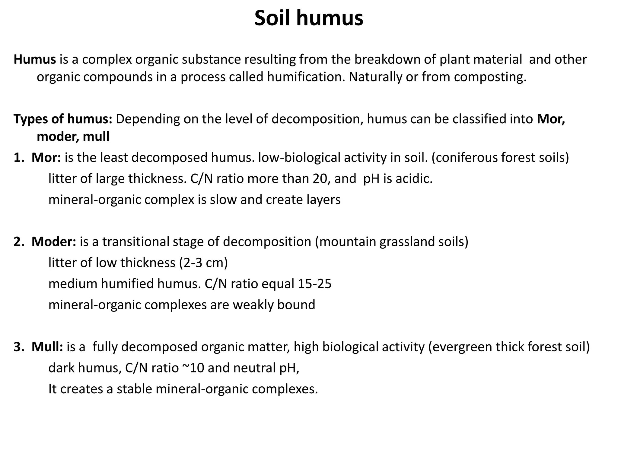 Edaphic factors- soil profile, structure, porosity, soil moisture, soil ...
