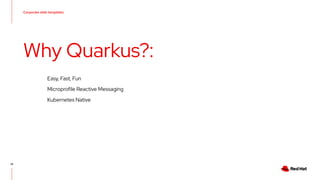 Event Driven Architecture with Quarkus,Kafka and Kubernetes | PDF ...