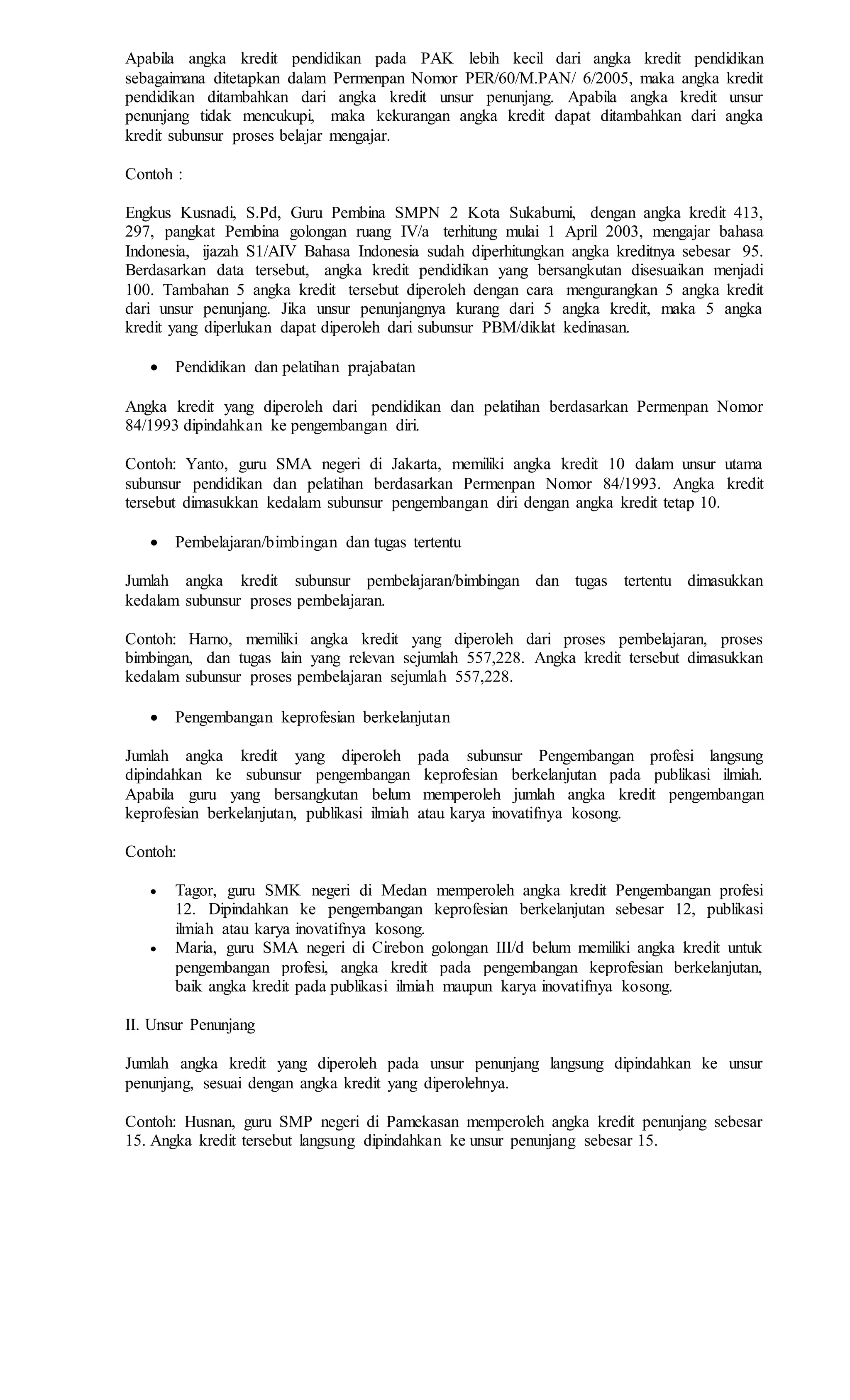 Edaran inpassing pak | DOCX