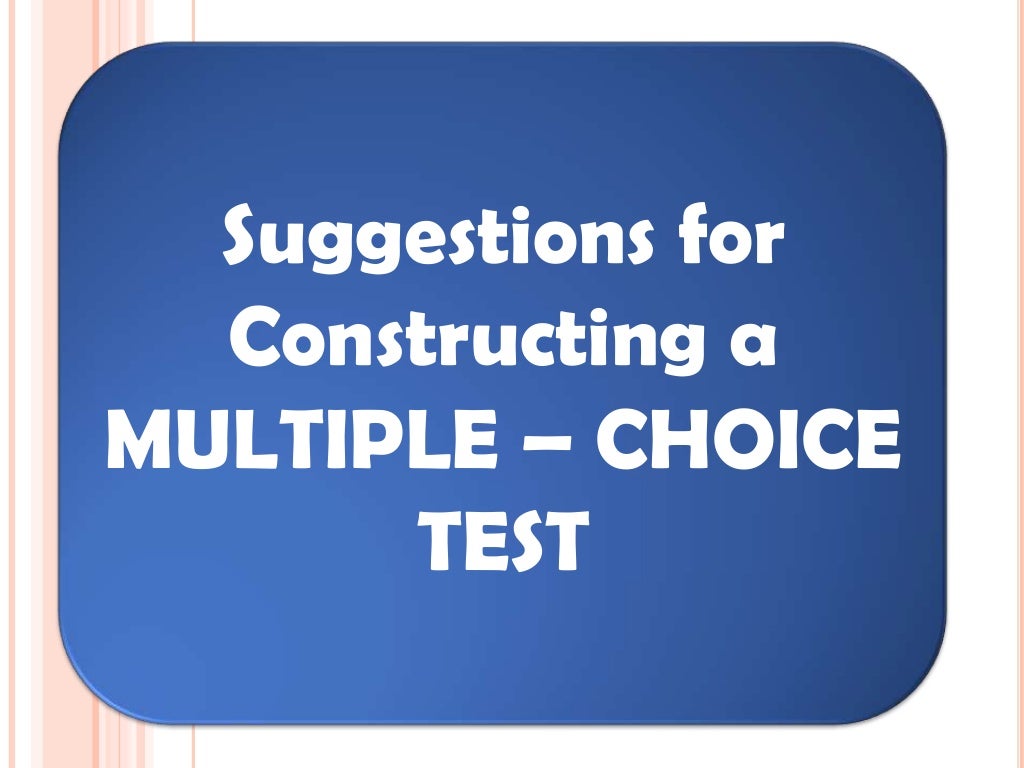 Assessment Of Learning Multiple Choice Test assessment-of-learning-multiple-choice-test
