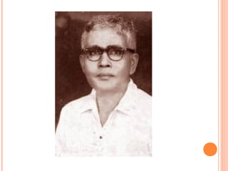 Edasseri govindan nair presentation | PPT