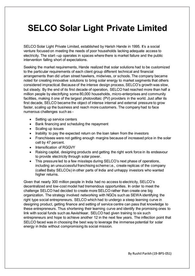 Ed assignment 3 | PDF