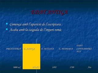 Edat antiga | PPT