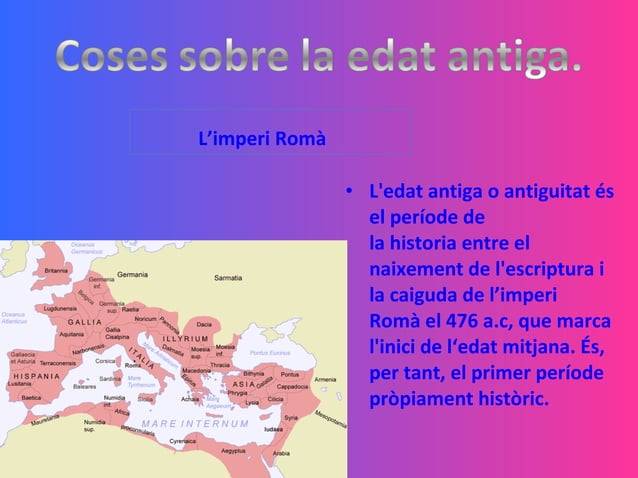 Edat antiga | PPT
