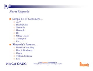 Oracle TCA 101 | PDF