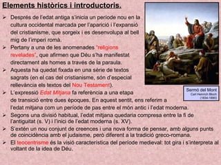 Filosofia de l'Edat Mitjana | PPT