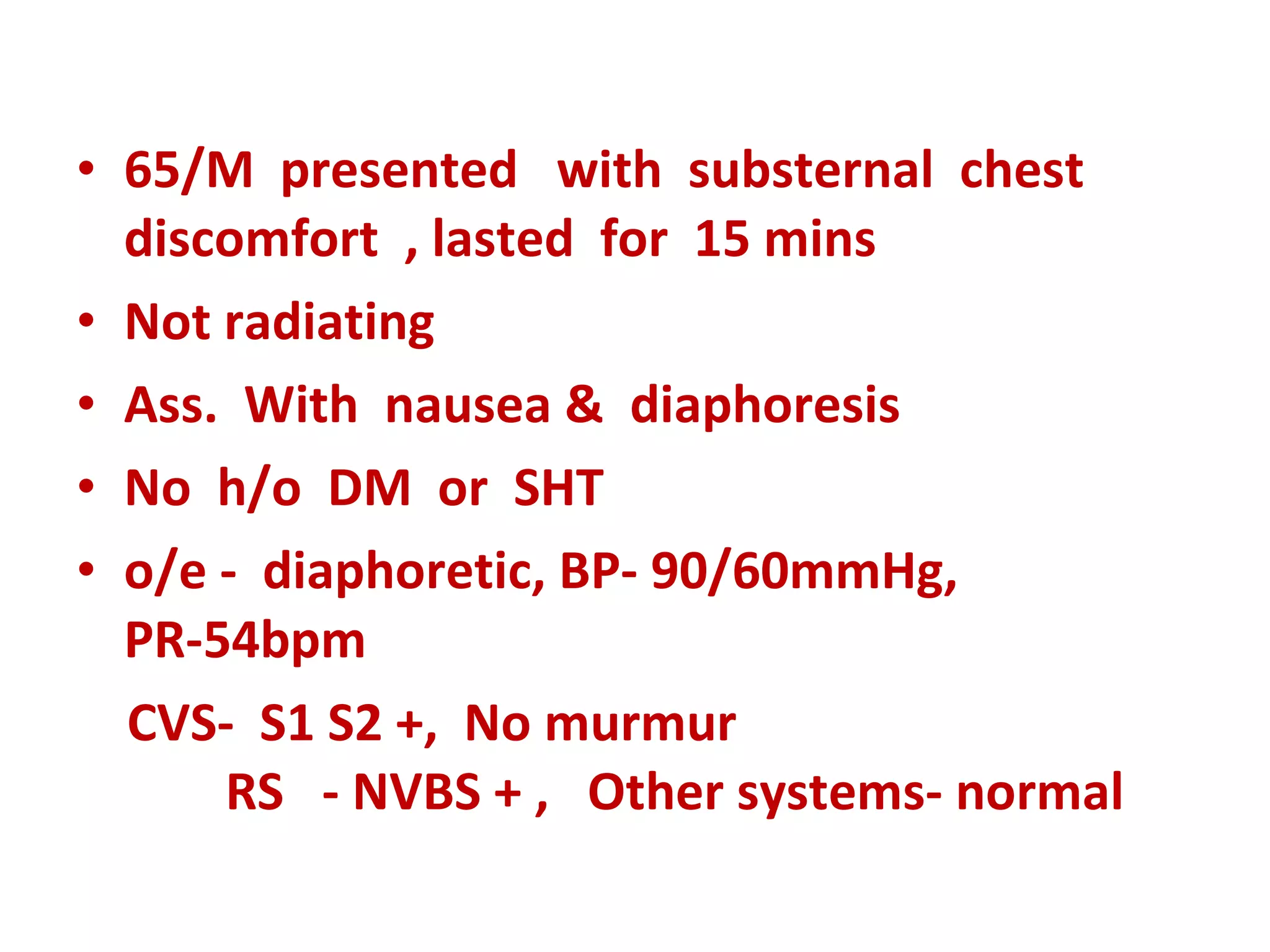 ECG: Atrial Infarct | PPT