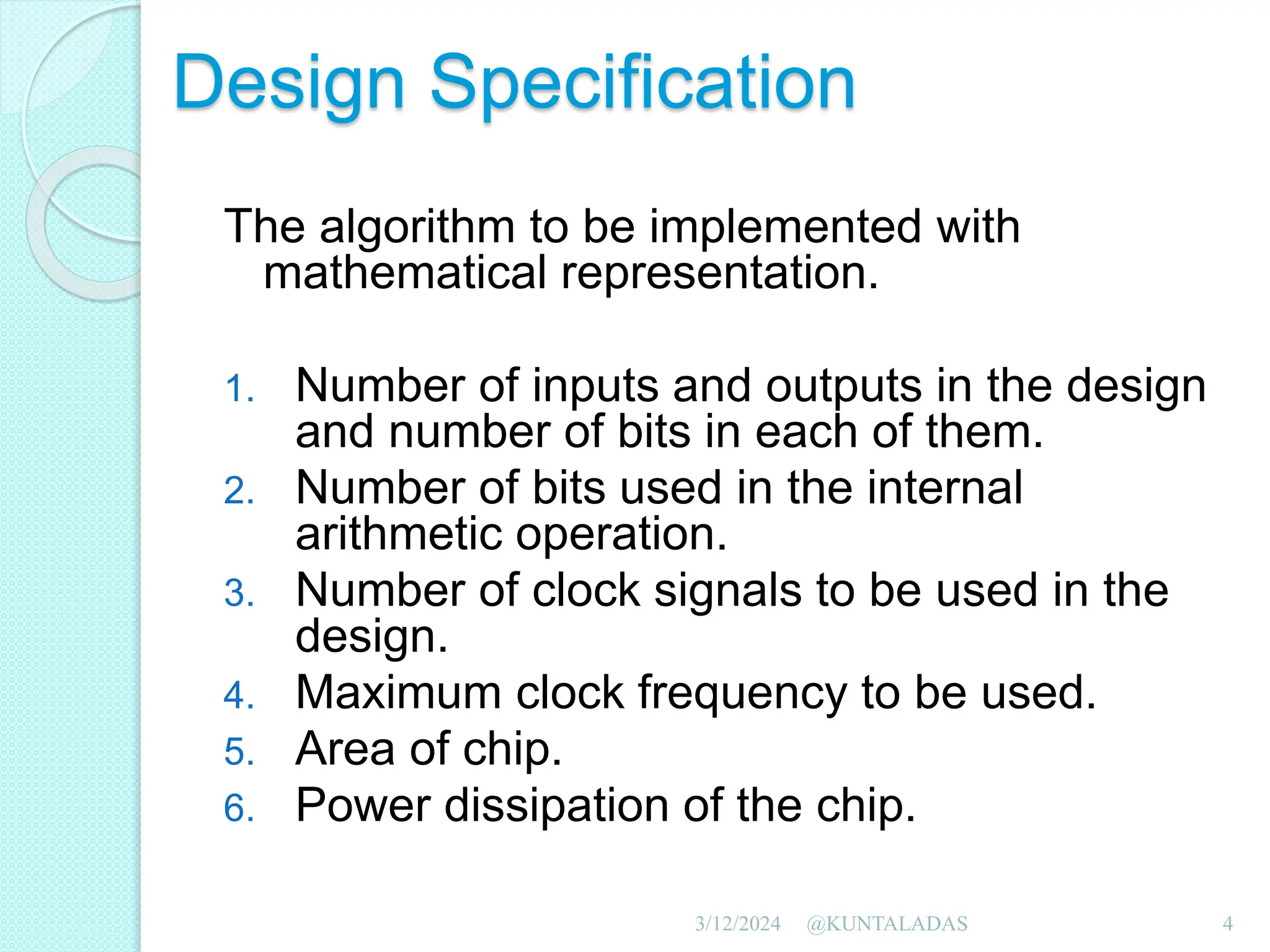 Vlsi Design Flow Eda Design Ppt Electronics Eda Design Ppt