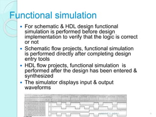 VLSI design flow EDA design ppt electronics eda design | PPT