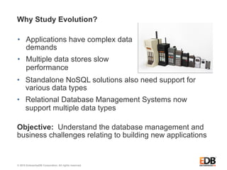 Relational Databases are Evolving To Support New Data Capabilities | PPT