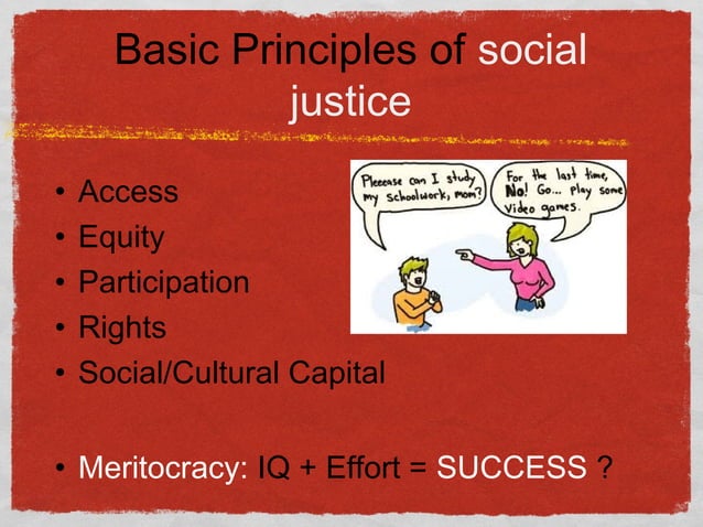 Social Justice Presentation EDB003 06/08/14 | PPT