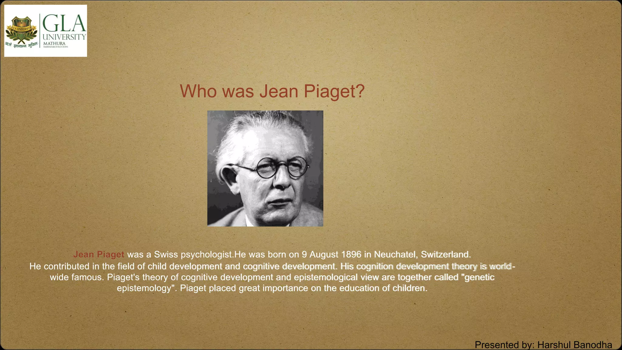 Educational Implication of Jean Piaget Theory | PPTX