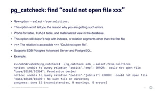 EDB 13 - New Enhancements for Security and Usability - APJ | PPT