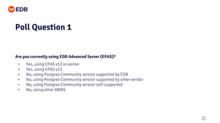 EDB 13 - New Enhancements for Security and Usability - APJ | PPT