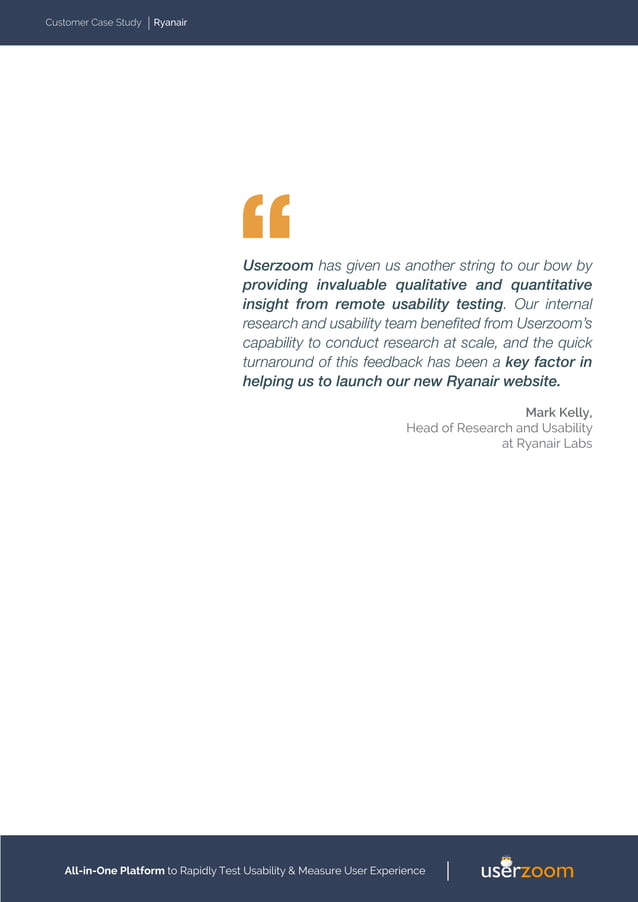 userzoom-ryanair-case-study | PDF