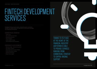 Fintech Practice Brochure | PPT