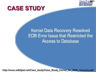 EDB Database Recovery | PPT