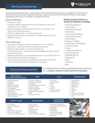 Sterling Engineering & IT | PDF