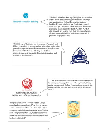 Online Admission and Education Marketplace Guide- ePravesh.com