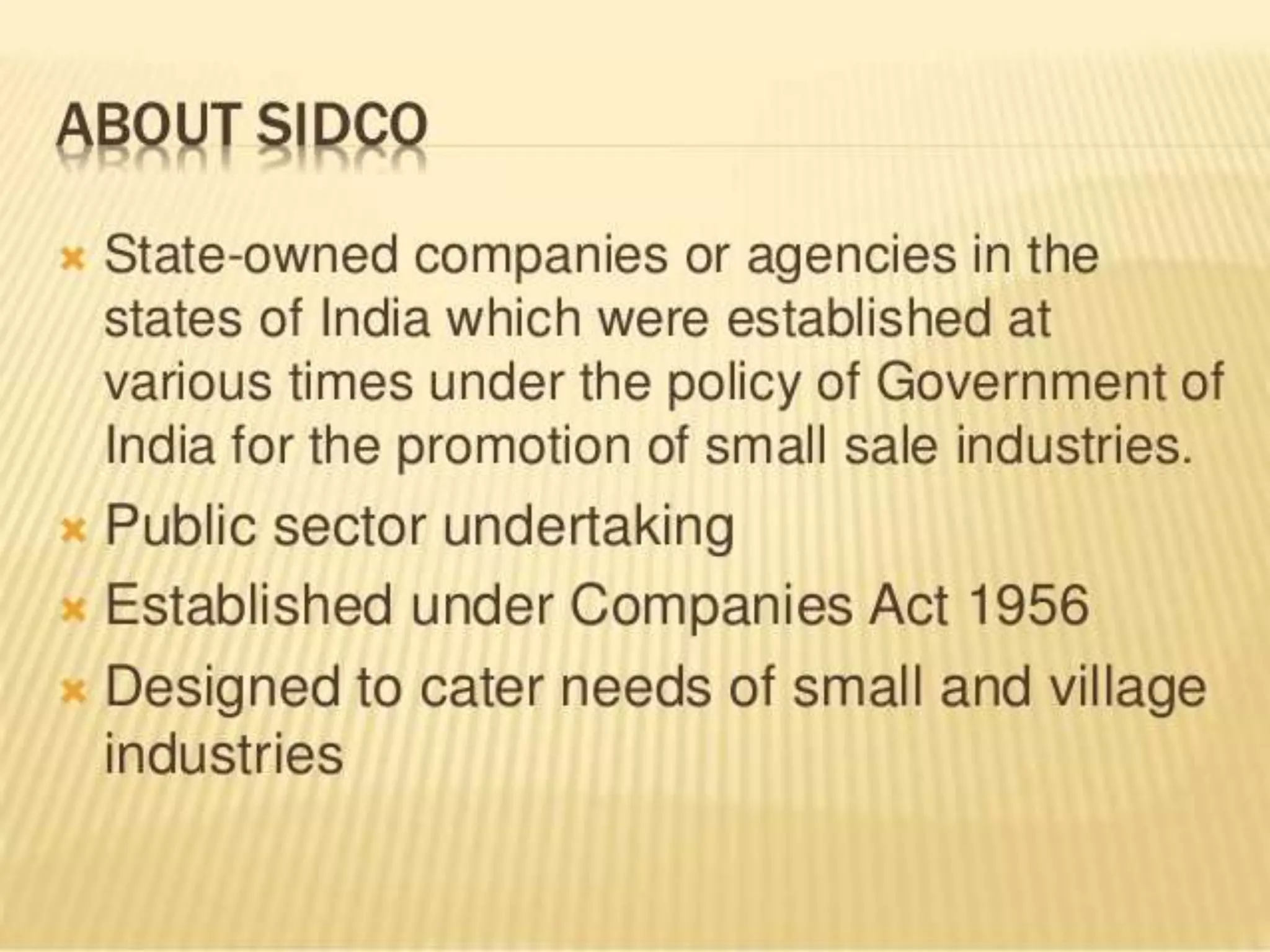 Small industrial development corporation | PPTX