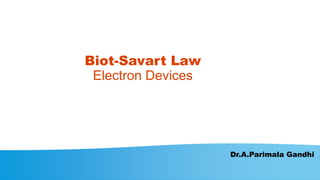 ED Biot-savart law (Parimala gandhi).pptx