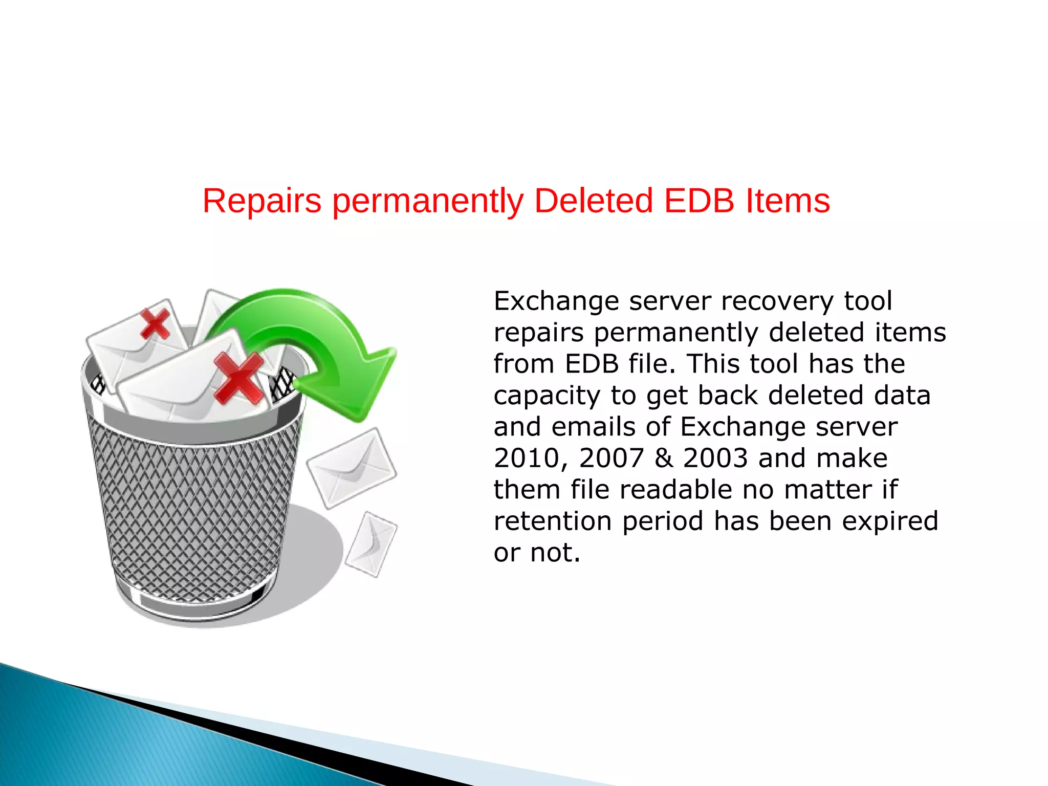 Exchange Server Recovery | PPT